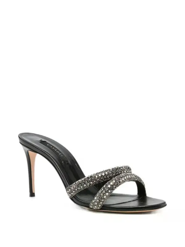 Casadei Crystal-embellished Heeled Sandals