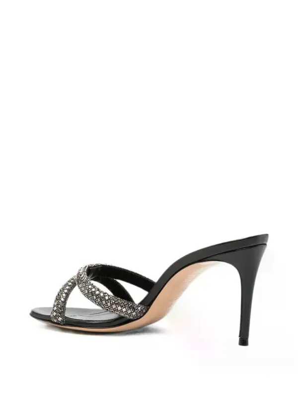 Casadei Crystal-embellished Heeled Sandals