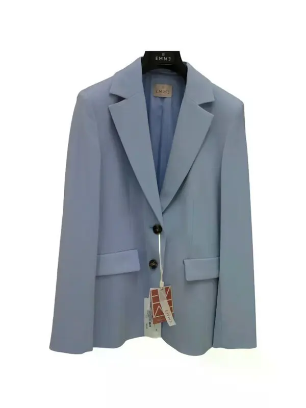 EMME Farnese Single-breasted Notched-lapels Blazer
