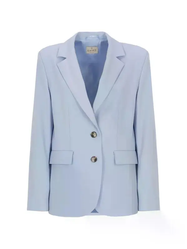 EMME Single-breasted Notched Lapel Blazer