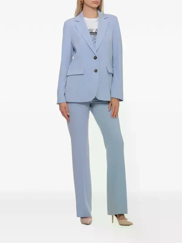 EMME Single-breasted Notched Lapel Blazer