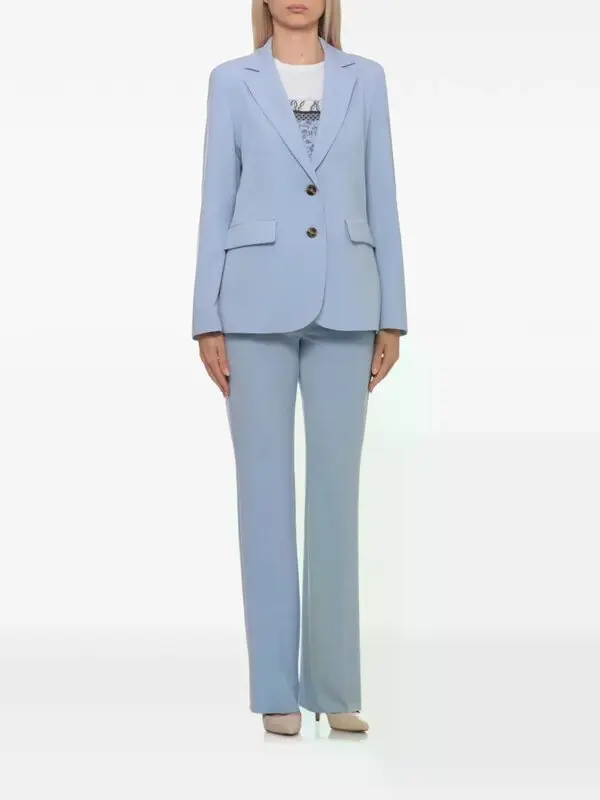 EMME Single-breasted Notched Lapel Blazer