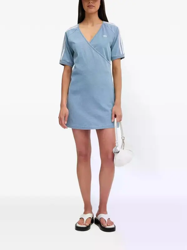 Adidas Wrap-style Mini Dress