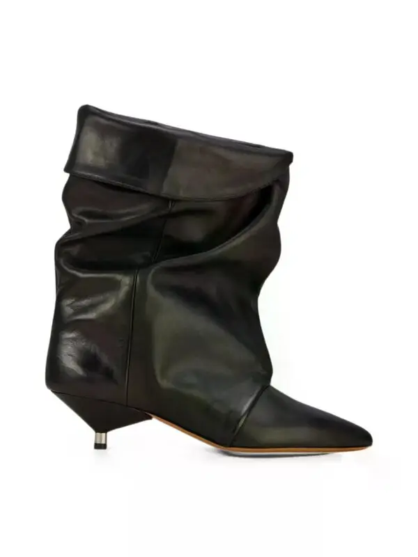 Isabel Marant Étoile Edrik Slouchy Leather Boots