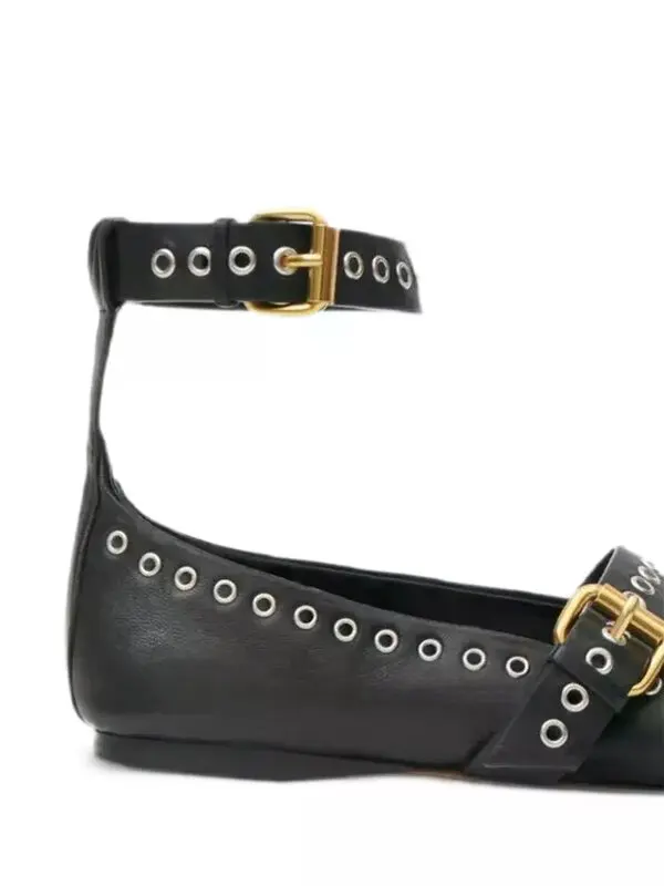 Isabel Marant Étoile Embellished Ballet Flats - Black