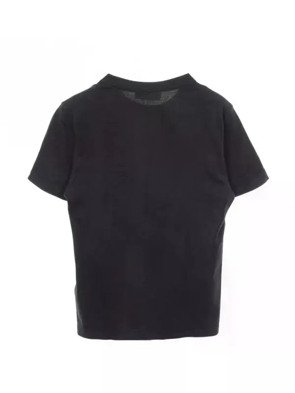 Fendi Sequin Logo T-shirt - Black