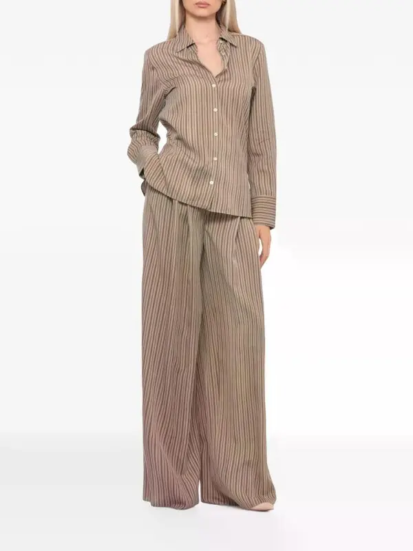 Marella Striped Long-sleeve Shirt
