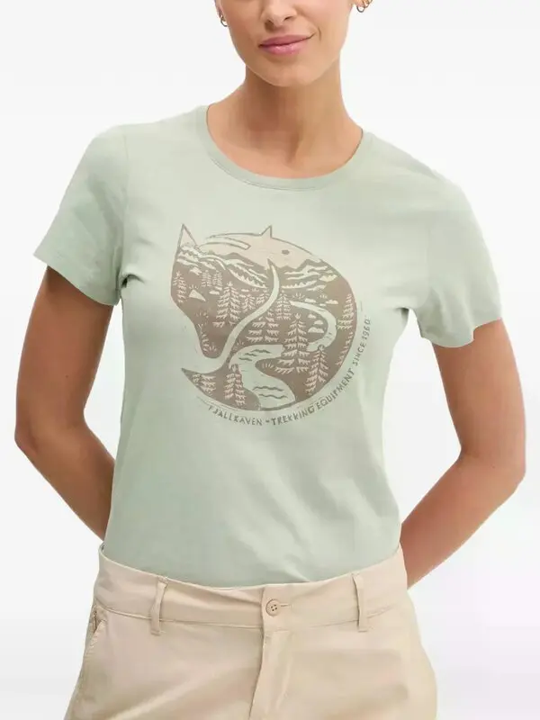 Fjallraven Logo-print T-shirt - Green