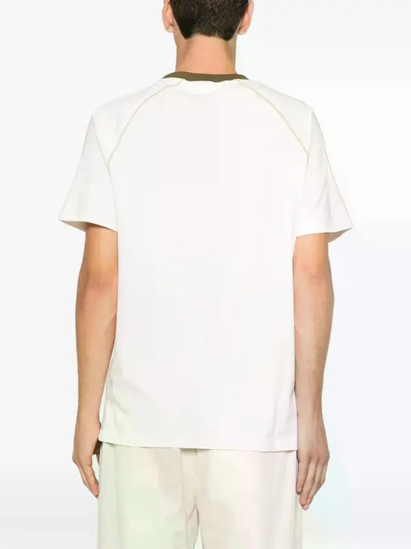 SERGIO TACCHINI Logo-embroidered T-shirt