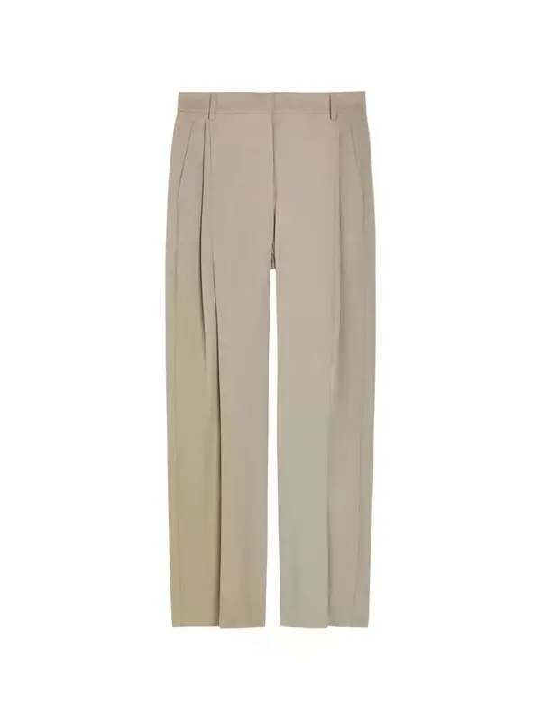 Stella McCartney Pleated Straight-leg Trousers