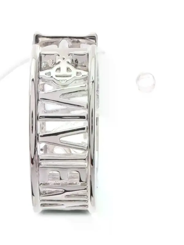 VIVIENNE WESTWOOD Westminster Orb Single Earring - Silver