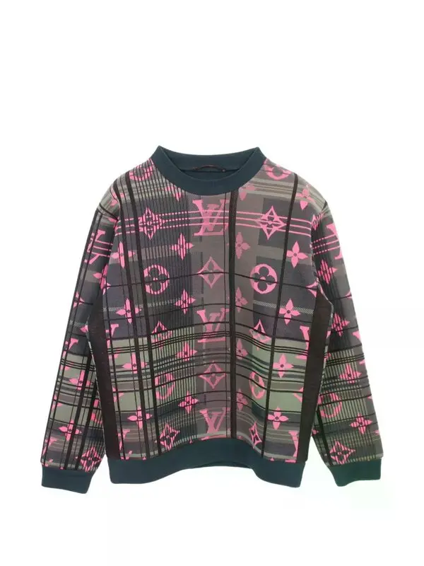 LOUIS VUITTON Monogram Jacquard Sweatshirt