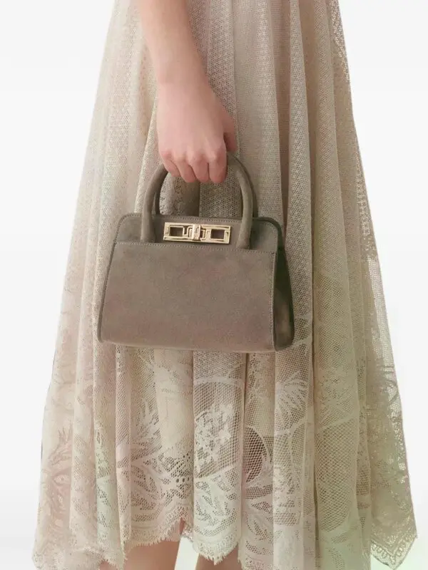 Fabiana Filippi Suede Tote Bag