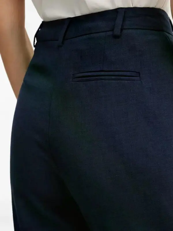 BENETTON Pressed-crease Wide-leg Trousers
