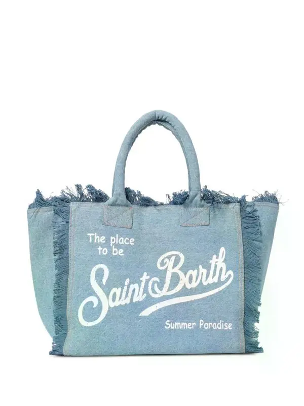 MC2 SAINT BARTH Vanity Tote Bag - Blue