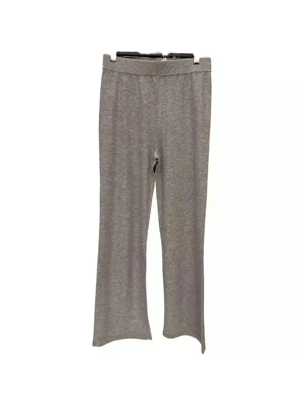 EMME Tequila Glitter-effect Knitted Trousers
