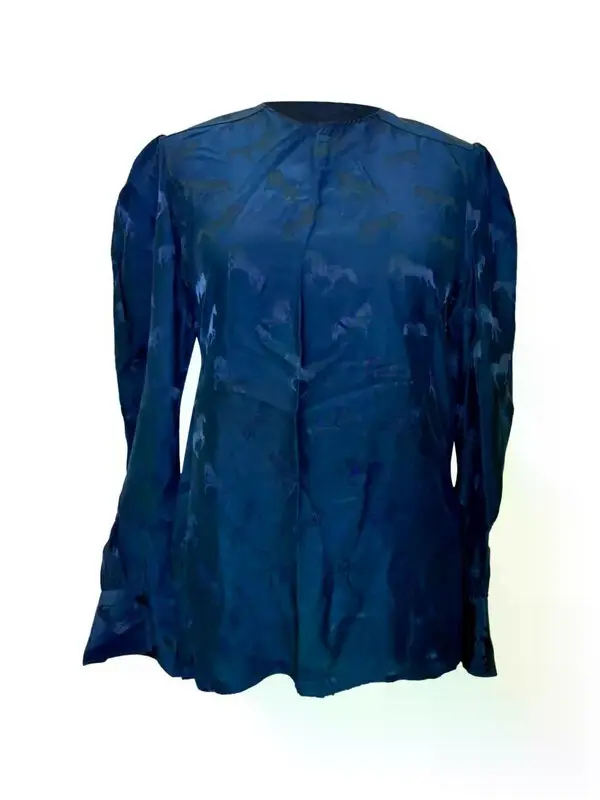 Stella McCartney Horse-jacquard Blouse