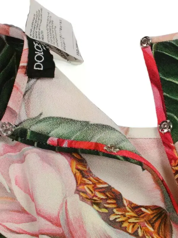 Dolce & Gabbana Floral-print Sleeveless Top
