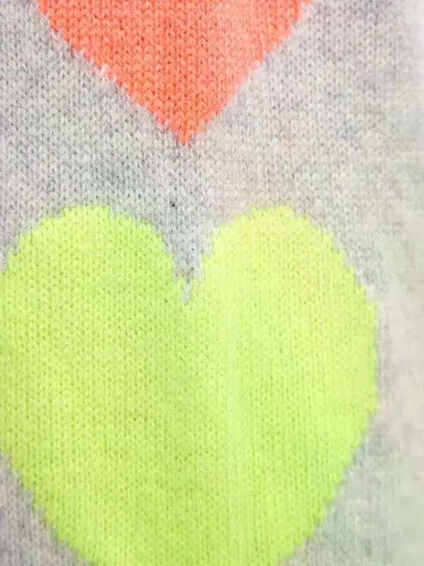 From Future Heart Intarsia Raglan-sleeve Sweater