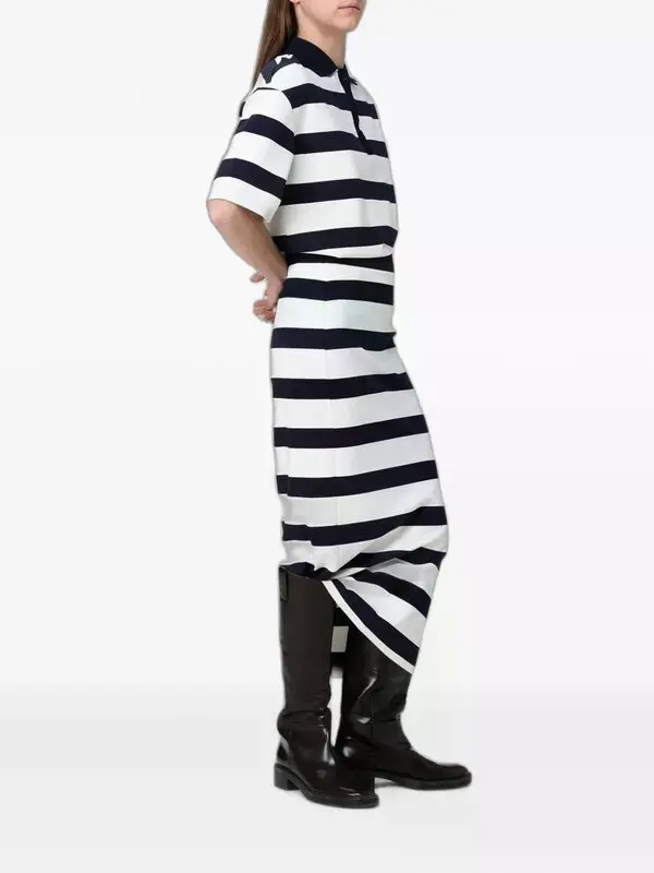 Max Mara Striped Short-sleeve Polo Shirt