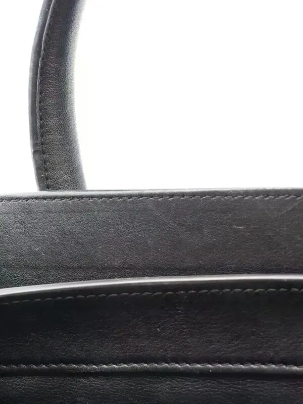 Celine Luggage Leather Tote Bag - Brown