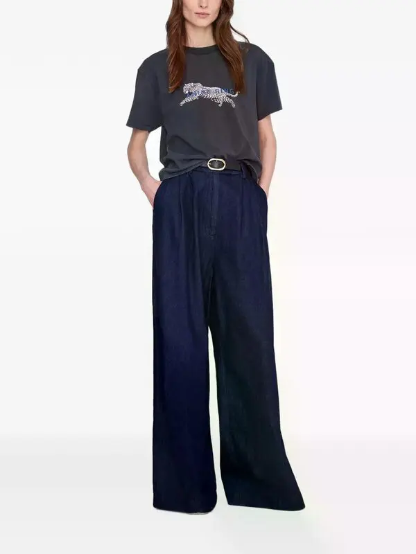 ANINE BING Cade T-shirt - Blue