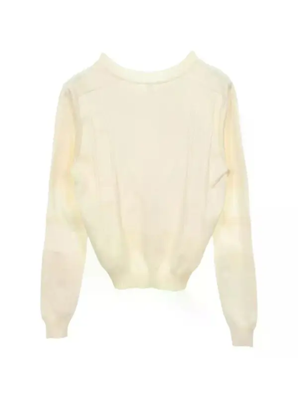 Hermès 2010s V-neck Sweater