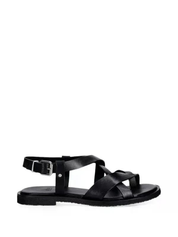 BILLI BI Crossover-strap Flat Sandals