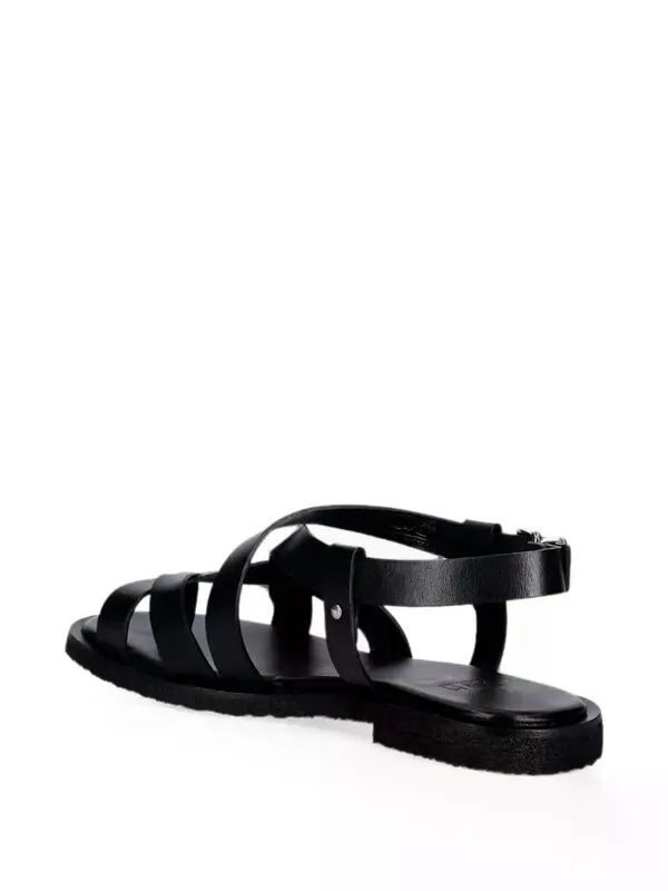 BILLI BI Crossover-strap Flat Sandals