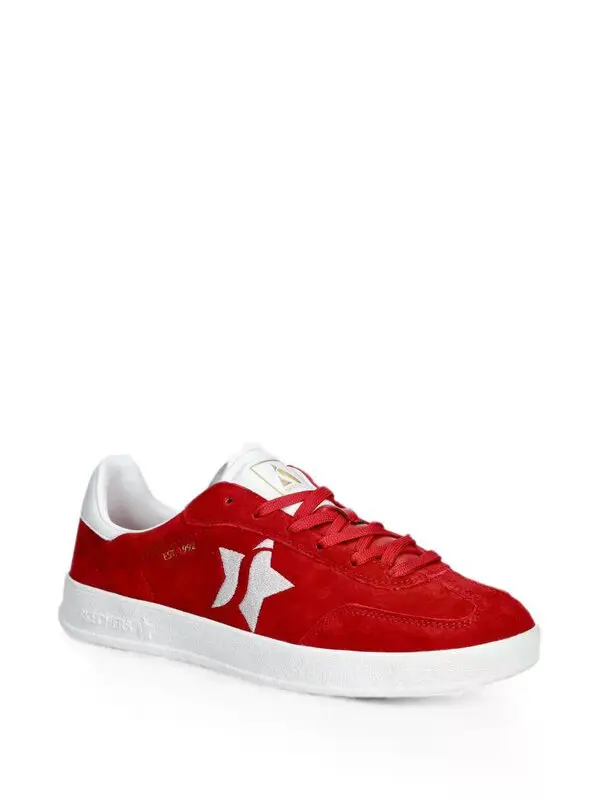 Sketchers Academy Court Charm Star-patch Lace-up Sneakers