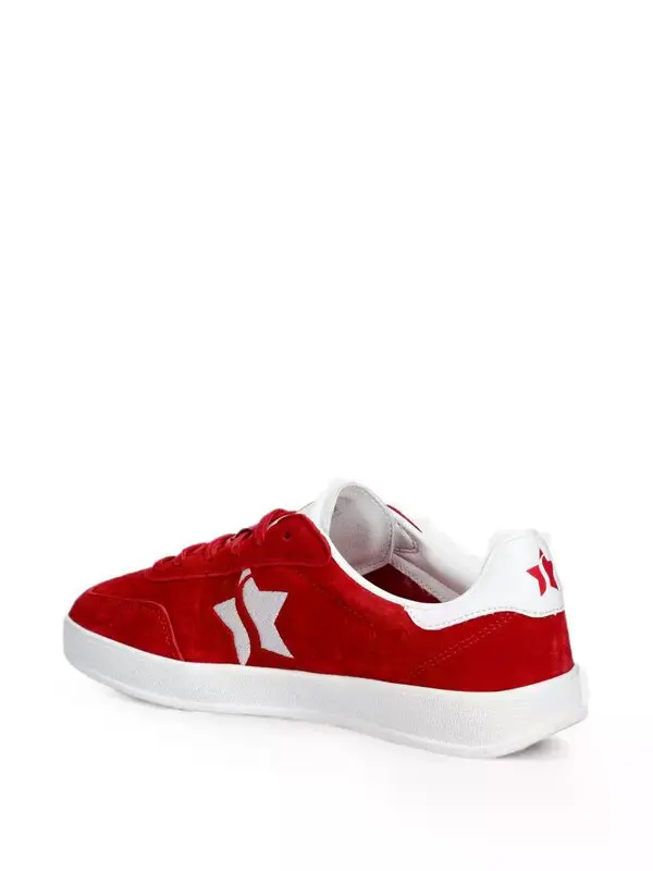 Sketchers Academy Court Charm Star-patch Lace-up Sneakers