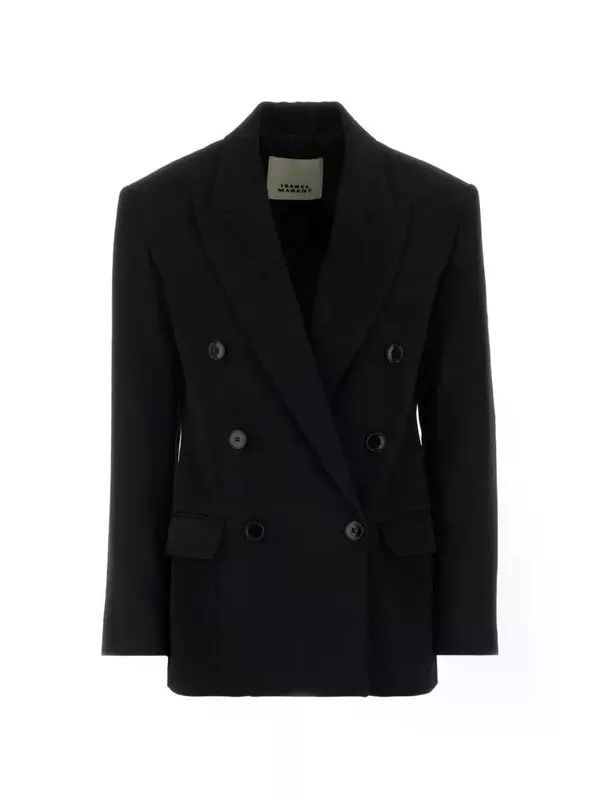 Isabel Marant Étoile Khera Double-breasted Blazer - Black