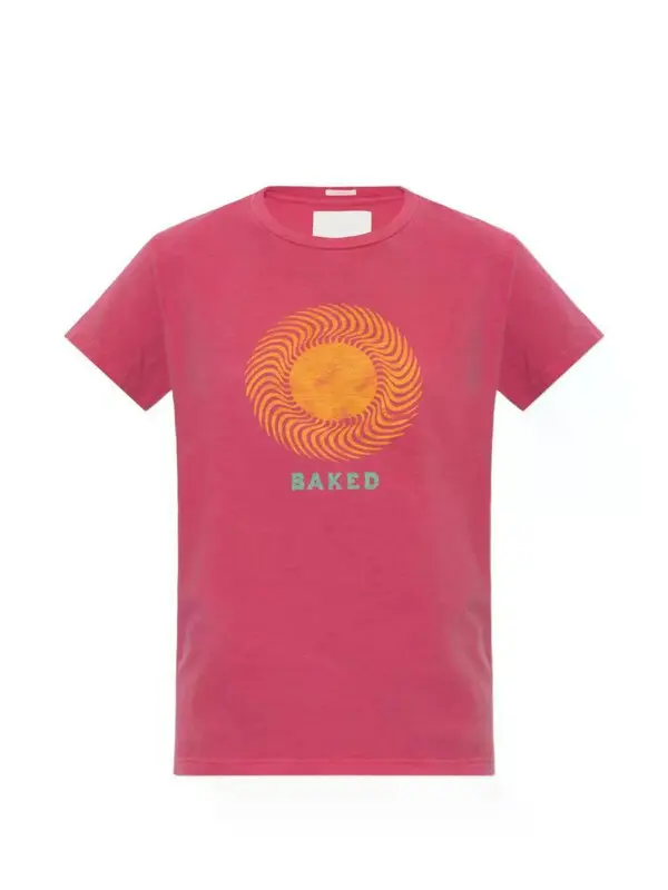 MOTHER The Sinful Cotton T-shirt - Pink