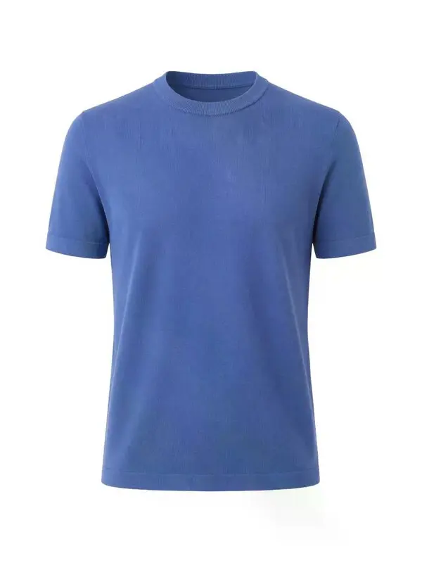 BROOKSFIELD Short-sleeve Crew-neck T-shirt - Blue