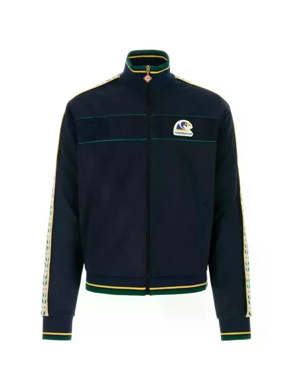 Casablanca Logo-patch Mesh-panel Track Jacket