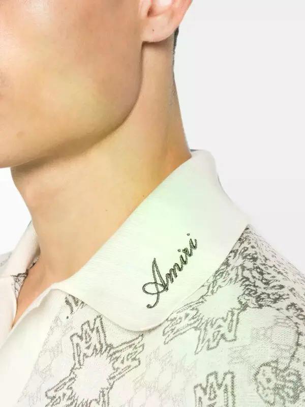 Amiri Ma Quad Check Short-sleeve Shirt