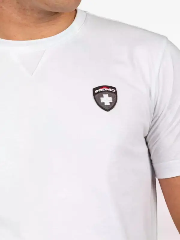 PODHIO Logo-patch T-shirt