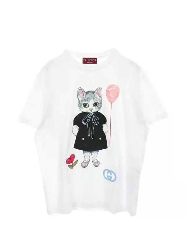Gucci Yuko Higuchi" 2010s Crewneck T-shirt