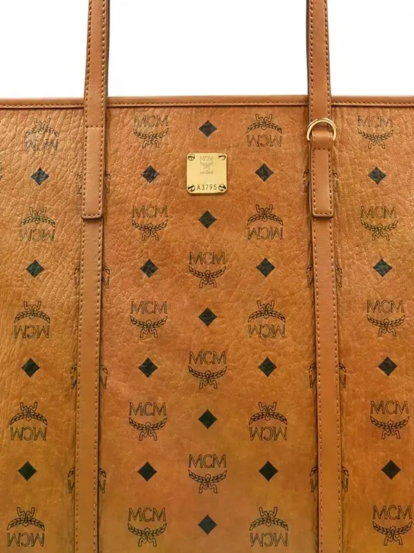 Mcm Toni Logo-print Tote Bag