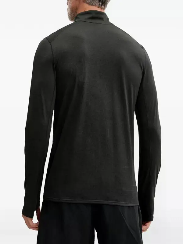 Fjallraven Abisko Quarter-zip Logo-embroidered Sweatshirt