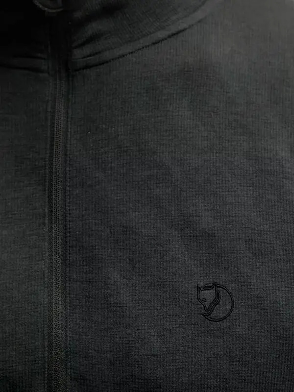 Fjallraven Abisko Quarter-zip Logo-embroidered Sweatshirt