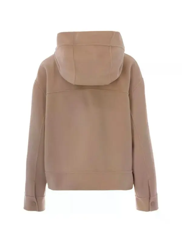 Max Mara Press-stud-fastening Hooded Jacket