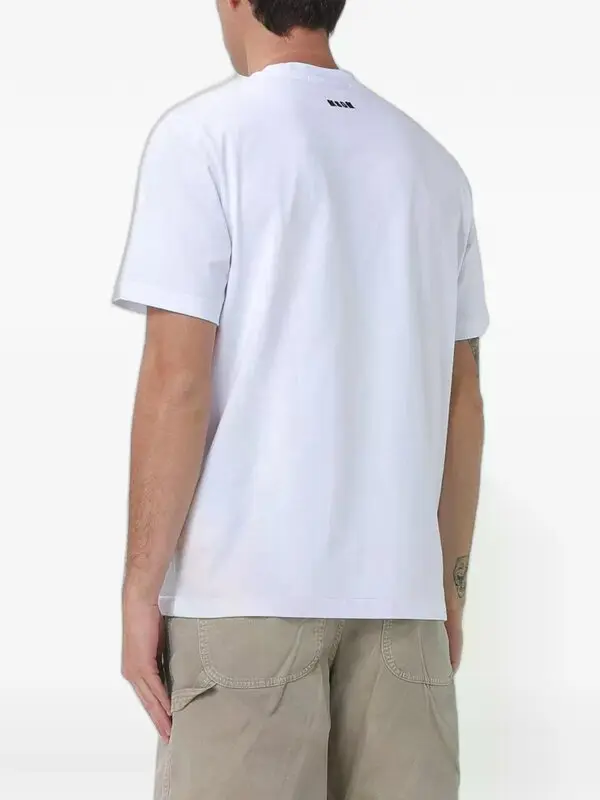 MSGM Logo-print T-shirt