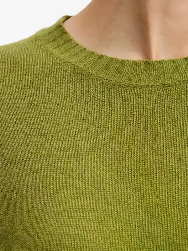 BENETTON Ribbed-knit Crew-neck Sweater