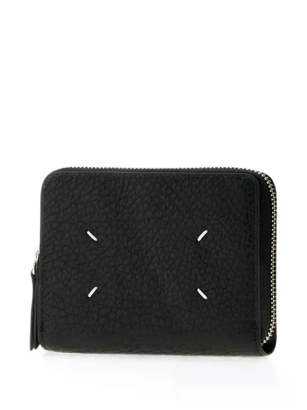 MAISON MARGIELA Four-stitches Pebbled Leather Wallet