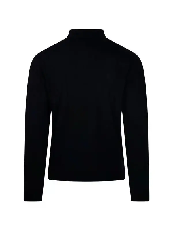 ROBERTO COLLINA Long-sleeve Polo-collar Sweater