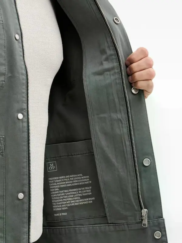 Marc O'polo Corduroy-collar Patch-pocket Jacket