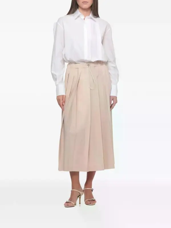 Antonelli Firenze Albizia Pleated Detail Shirt