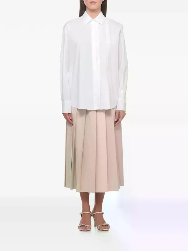 Antonelli Firenze Albizia Pleated Detail Shirt