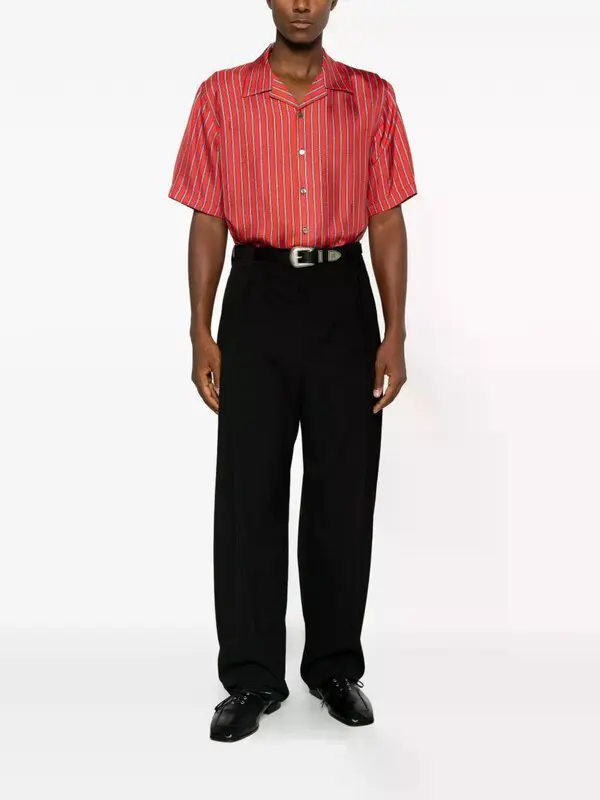 Versace Printed Silk Twill Shirt
